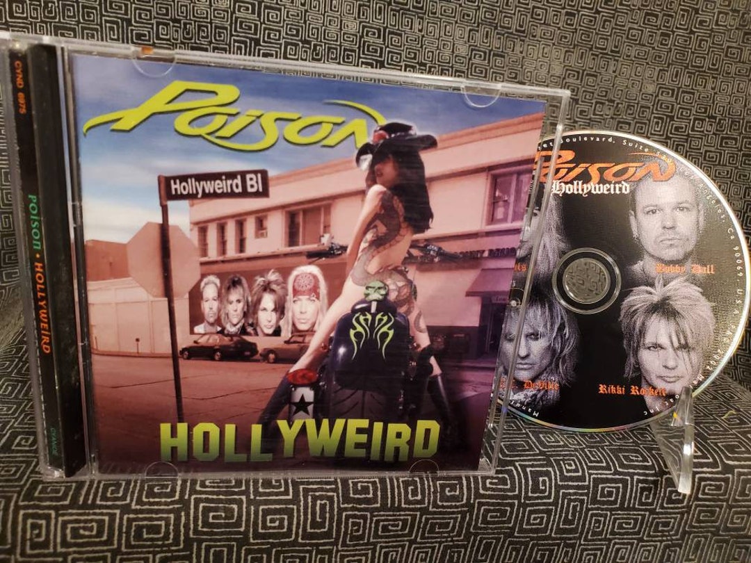 Poison CD Hollyweird - Glam Hair Metal Classic - Bret Michaels - CC ...