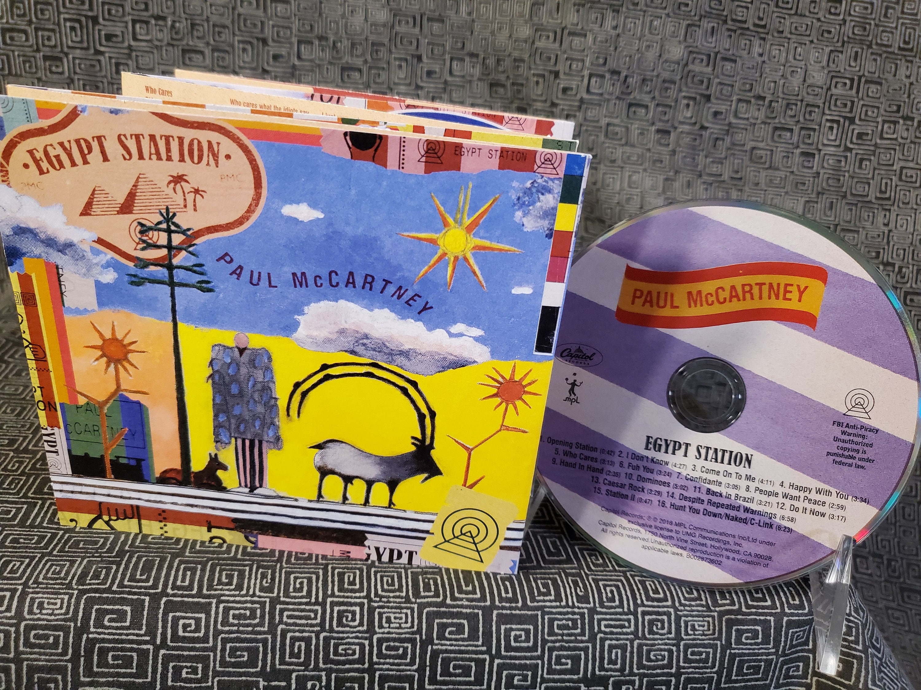Paul Mccartney CD Egypt Station - Wings and Beatles Singer - - Etsy