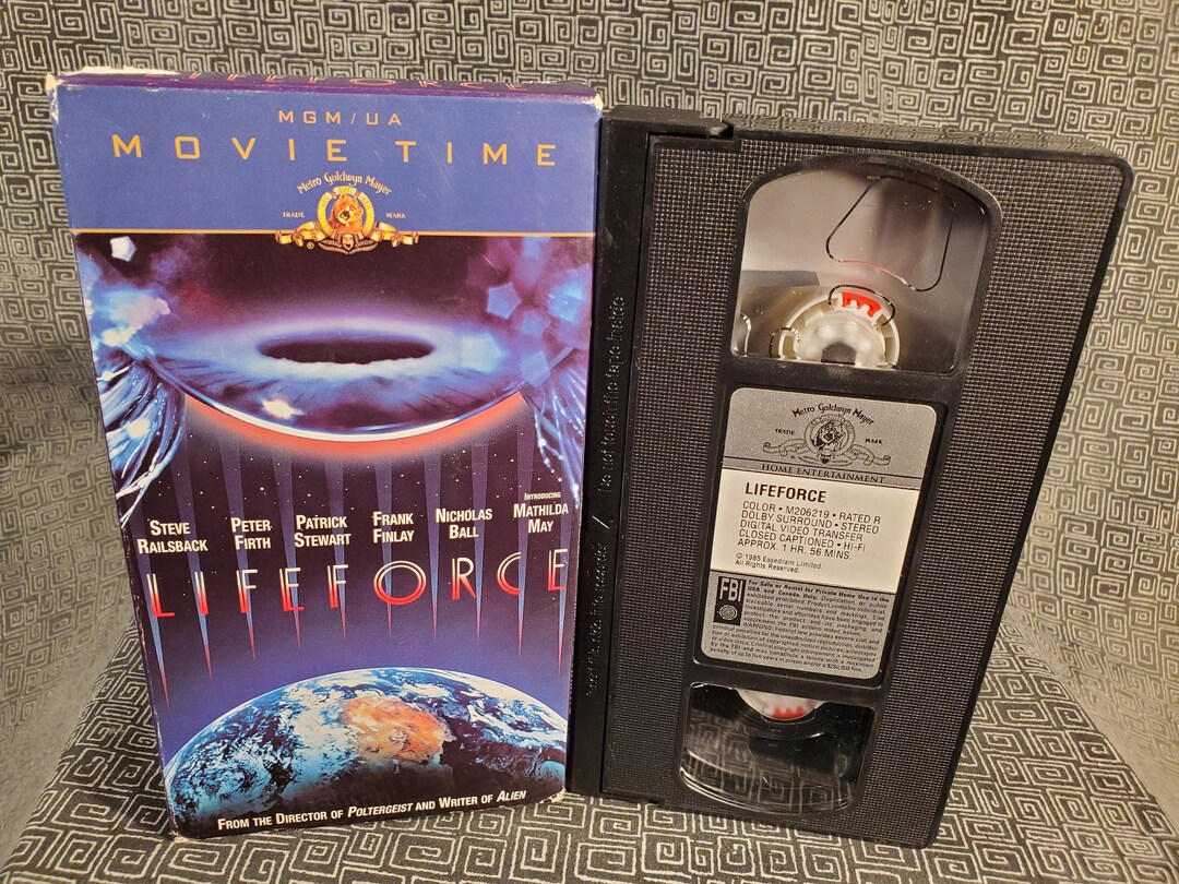 Lifeforce VHS - Rare Cult Sci Fi Horror Classic (NON Rental) - Tobe ...