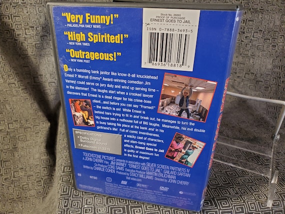 Ernest Goes To Jail Dvd