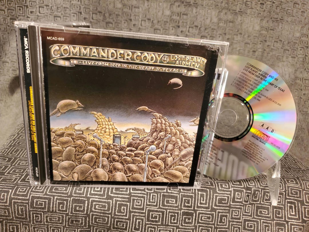 Commander Cody CD Live From Deep in the Heart of Texas - Lost Planet ...