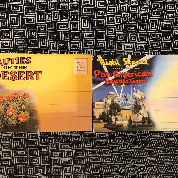 Postcard Folder - Etsy