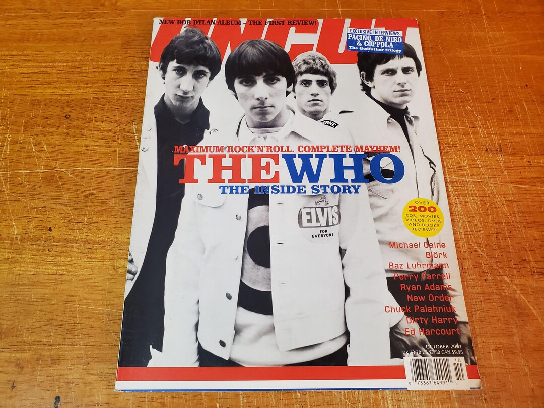 The Who Uncut Magazine - Bob Dylan - Bjork - Ryan Adams - Chuck ...
