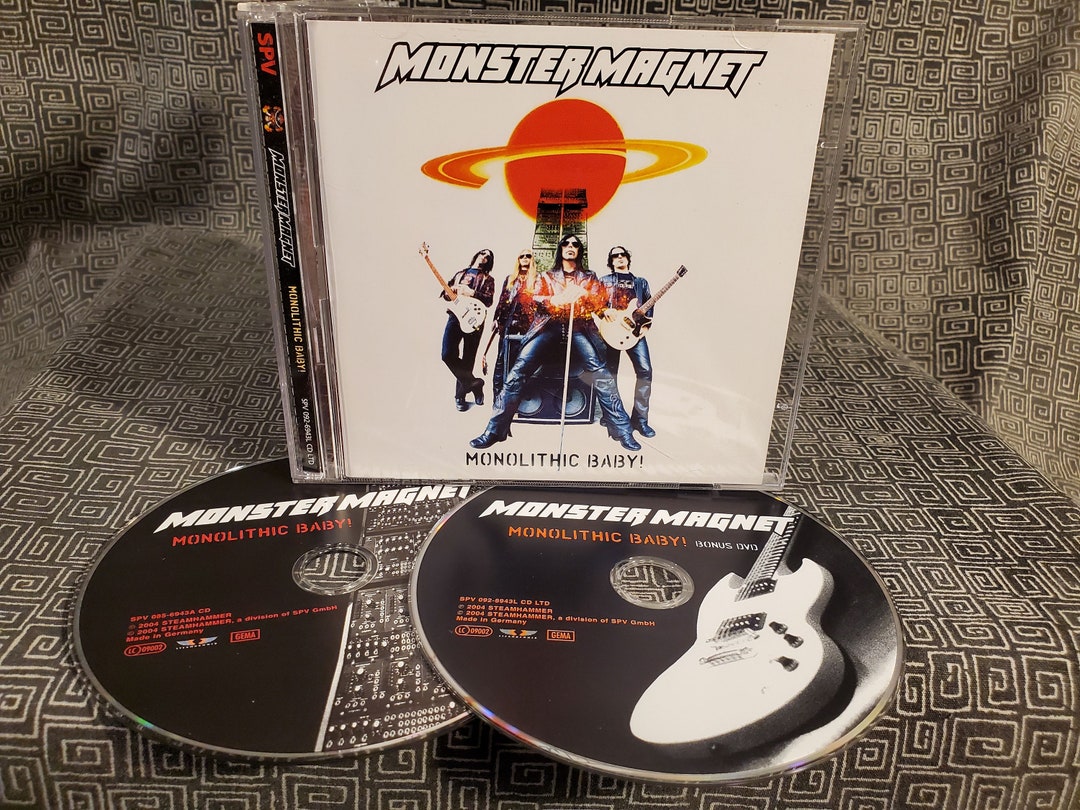 Monster Magnet CD / DVD Set Monolithic Baby Stoner Rock Groove Metal ...