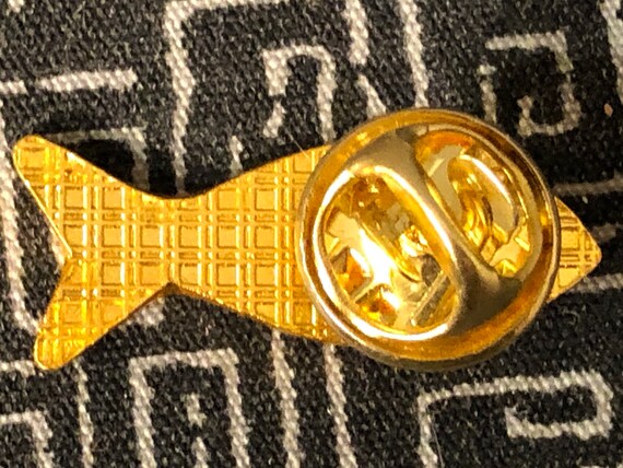 JESUS Fish Shaped Enamel Pin - Christian - Jesus pin … - Gem