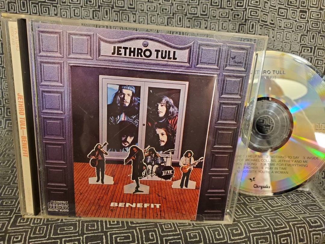 Jethro Tull Benefit CD 70's Classic Minstrel Flute Rock - Etsy