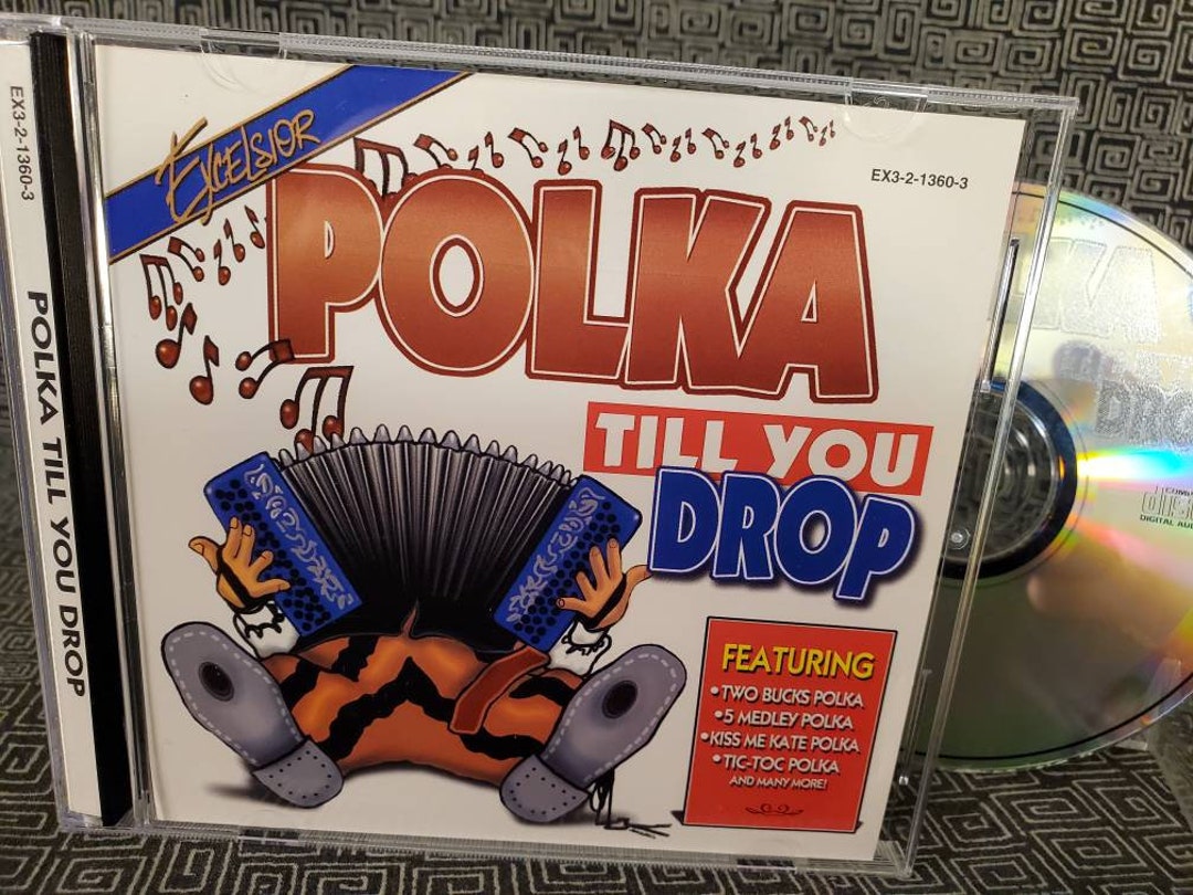 POLKA Till You Drop CD Party Hits Bernie Goydish Johnny Prykto More Made in Canada Accordion ...