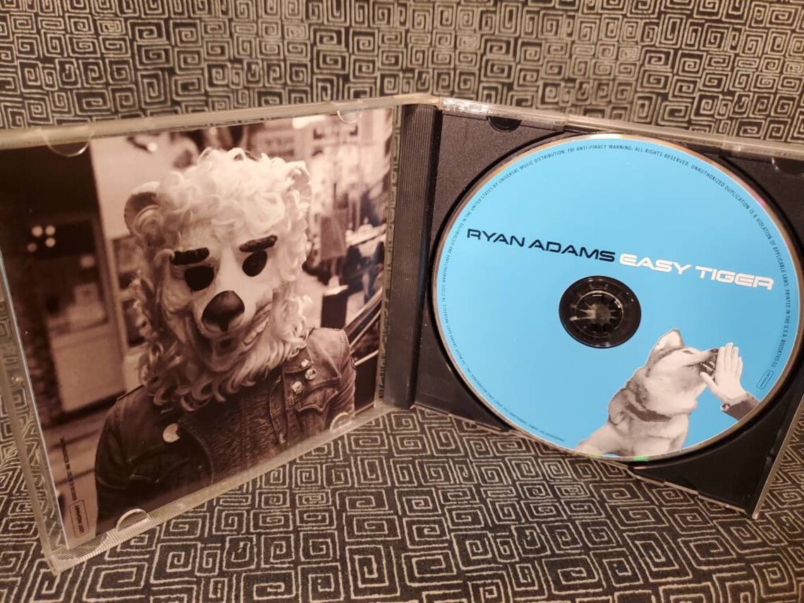 Ryan Adams CD Easy Tiger Compact Disc - Etsy