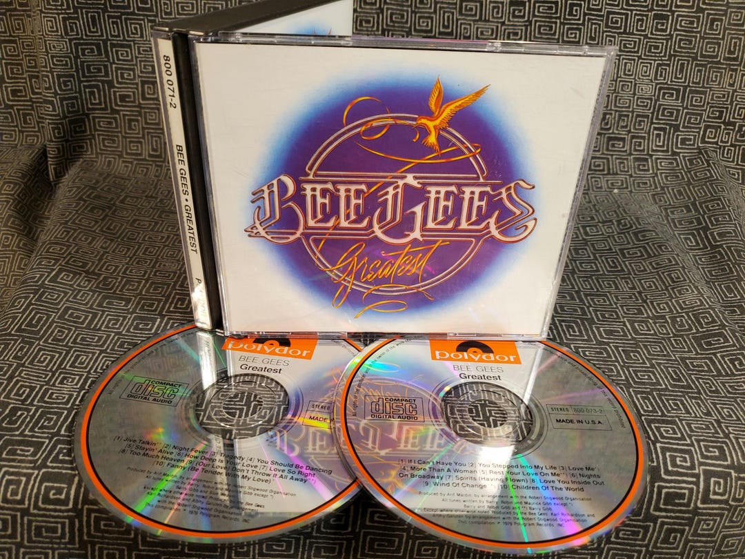 Bee Gees CD - Best of Greatest Hits 2 CD Set - 20 Songs 70's Classic ...