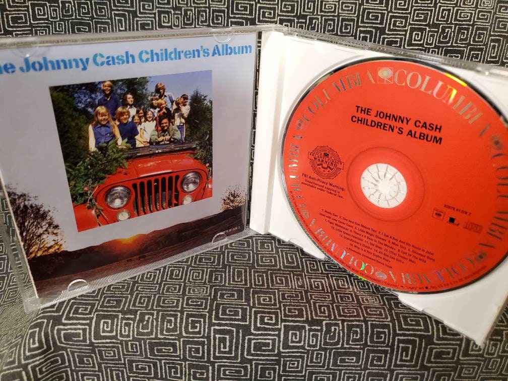 Johnny Cash Children's Album CD Kid Songs - Etsy UK