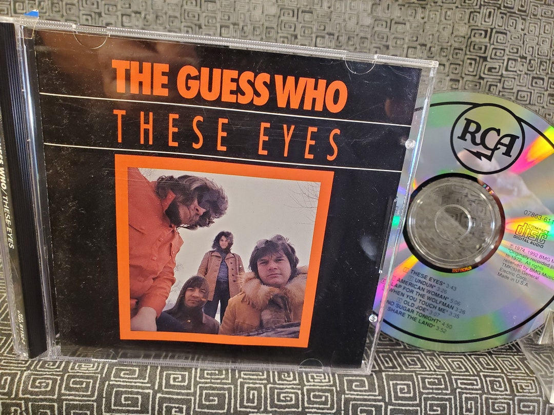 The Guess Who Best of CD Greatest Hits These Eyes - American Woman ...