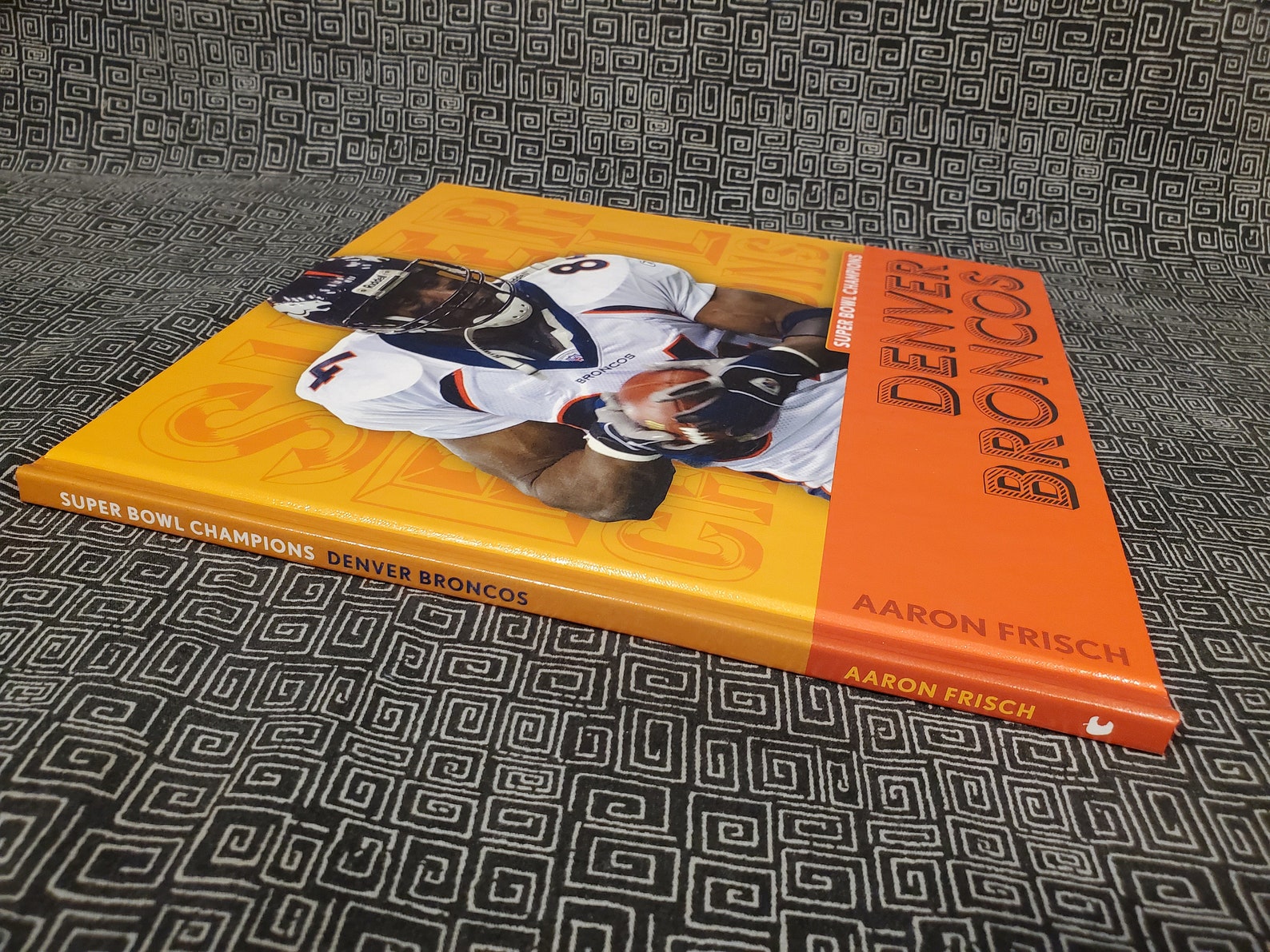 Denver Broncos Hardcover Book Super Bowl Champions John - Etsy Italia
