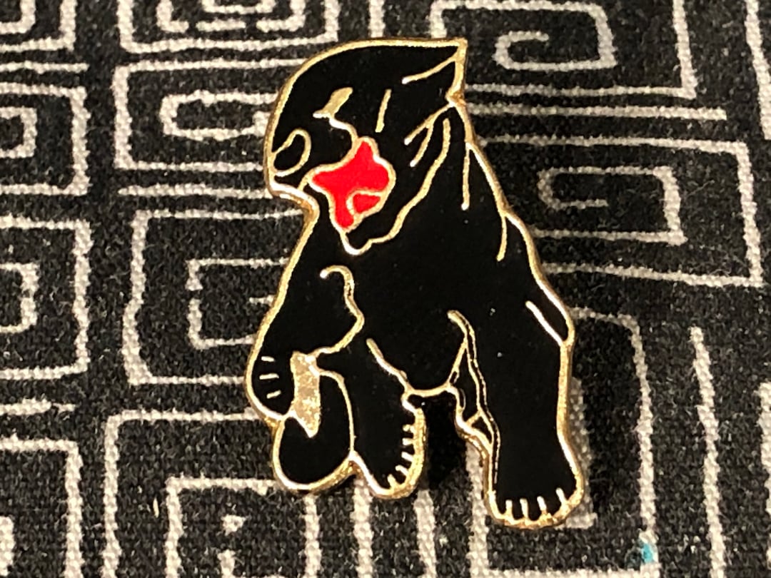 BLACK PANTHER Enamel Pin - Jaguar - Leopard - Kitten - Big Cat - Cat ...