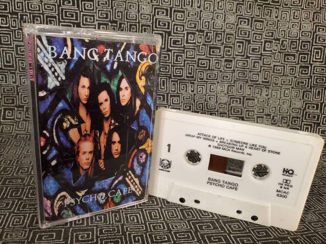 Bang Tango Cassette Tape Psycho Cafe 80's Heavy Hair Metal - Someone ...