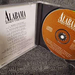 Alabama Born Country CD - Legendary Country Music Group - 1997 - Etsy