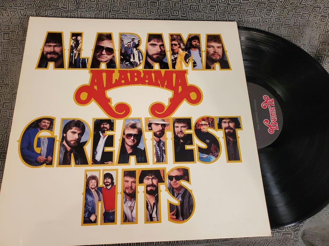 Alabama Vinyl Record Greatest Hits Play Tested LP Album VG/VG Classic ...