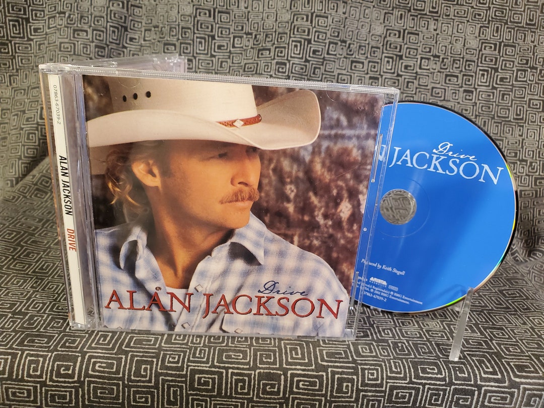 Alan Jackson CD Drive - 90's Country Music - 2002 - Etsy