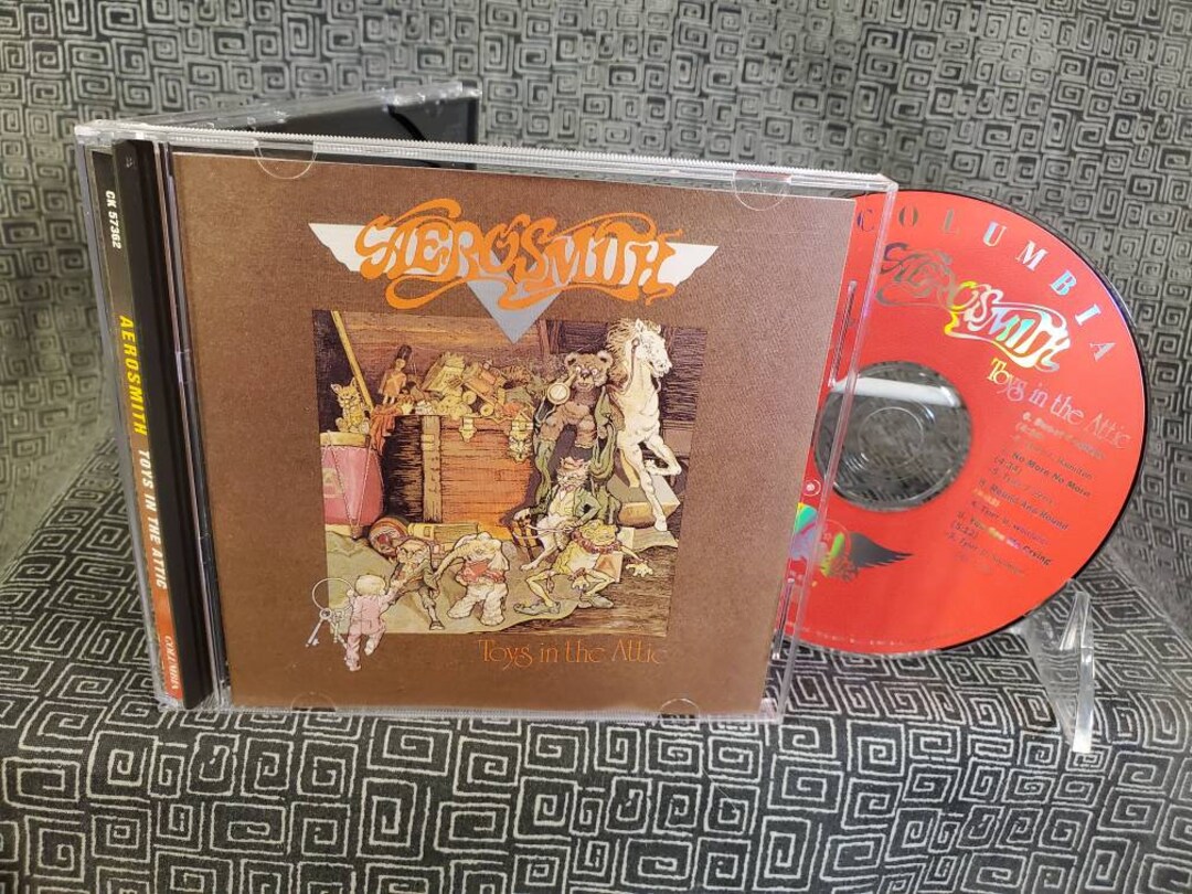Aerosmith Toys in the Attic CD - Walk This Way - No More - Uncle Salty ...