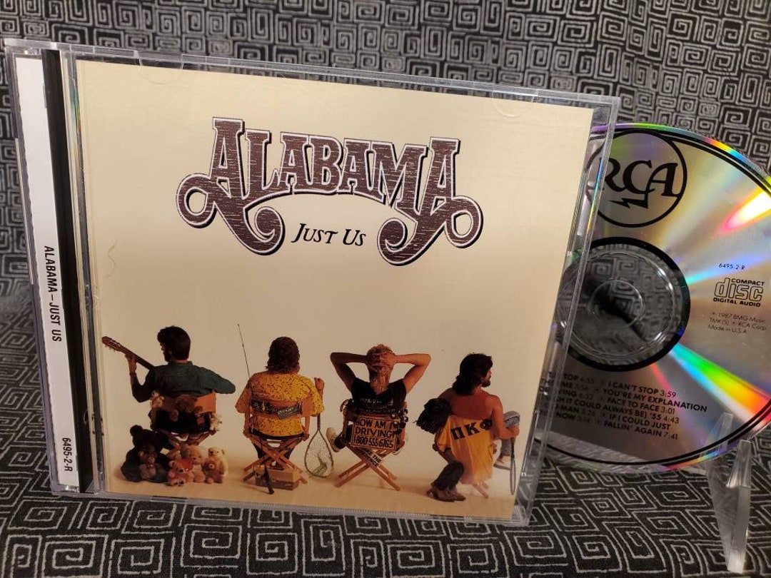 Alabama Just Us CD 1987 - Country Music Legends - Etsy