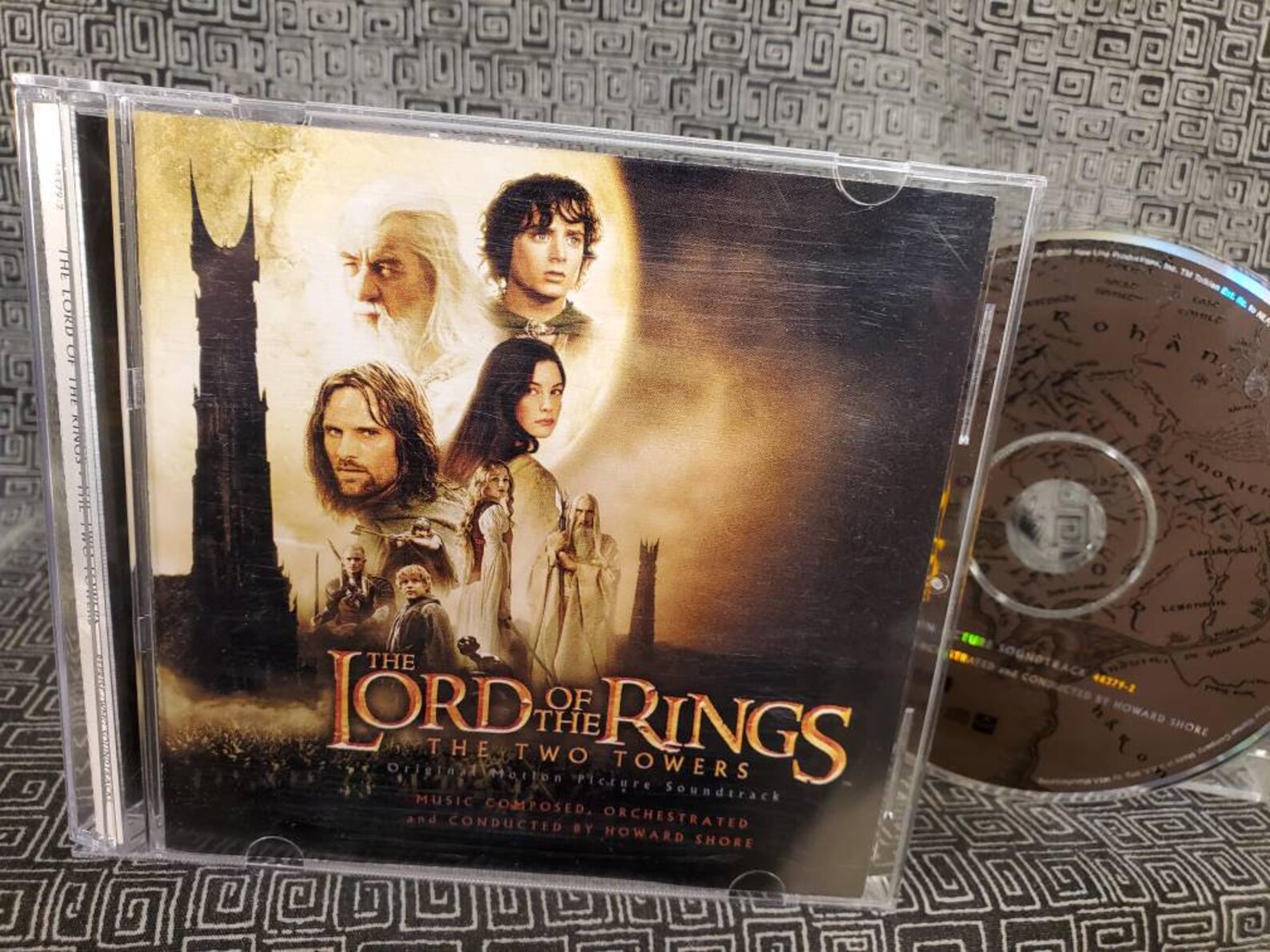 The Lord of the Rings The Two Towers Movie Soundtrack CD | Etsy