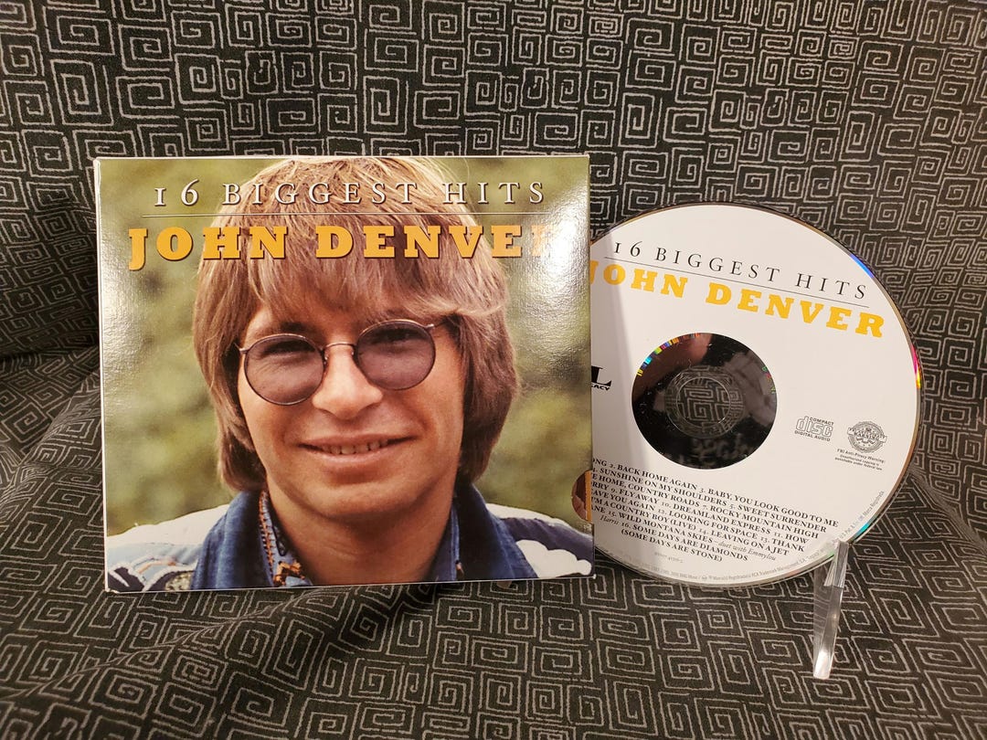 John Denver Greatest Hits CD Rocky Mountain High Colorado - Etsy