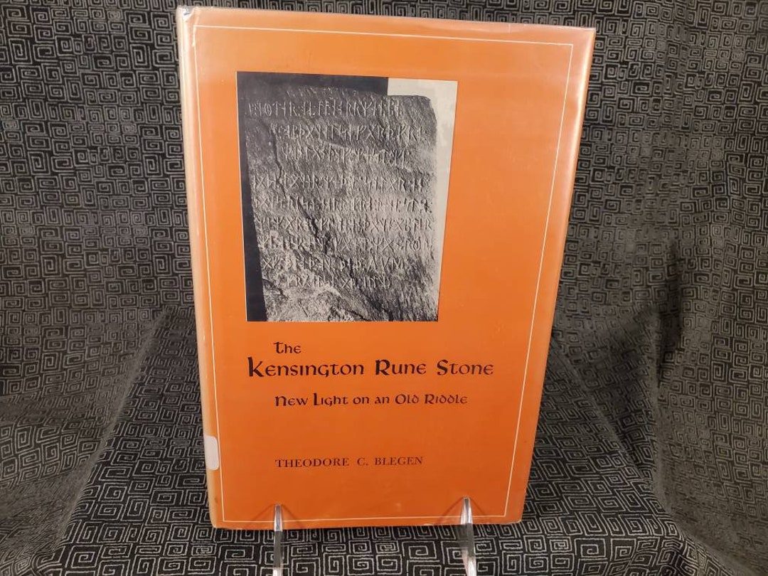 KENSINGTON RUNESTONE Hardcover Book - Ancient Vikings, New Light on an ...
