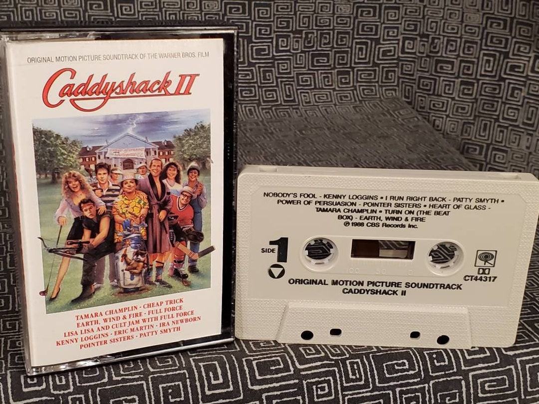 Caddyshack II Movie Soundtrack Cassette Tape - Kenny Loggins - Cheap ...