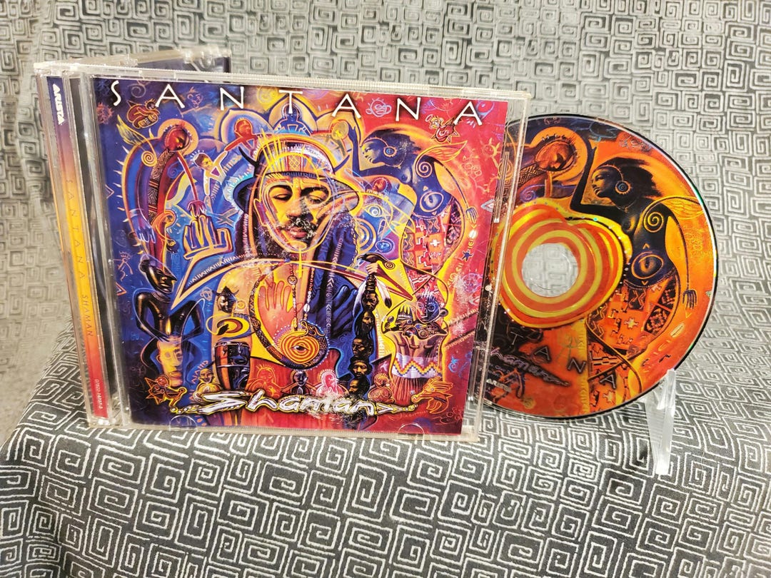 Santana Shaman CD - Carlos Santana - Seal - Chad Kroeger - Musiq - Etsy