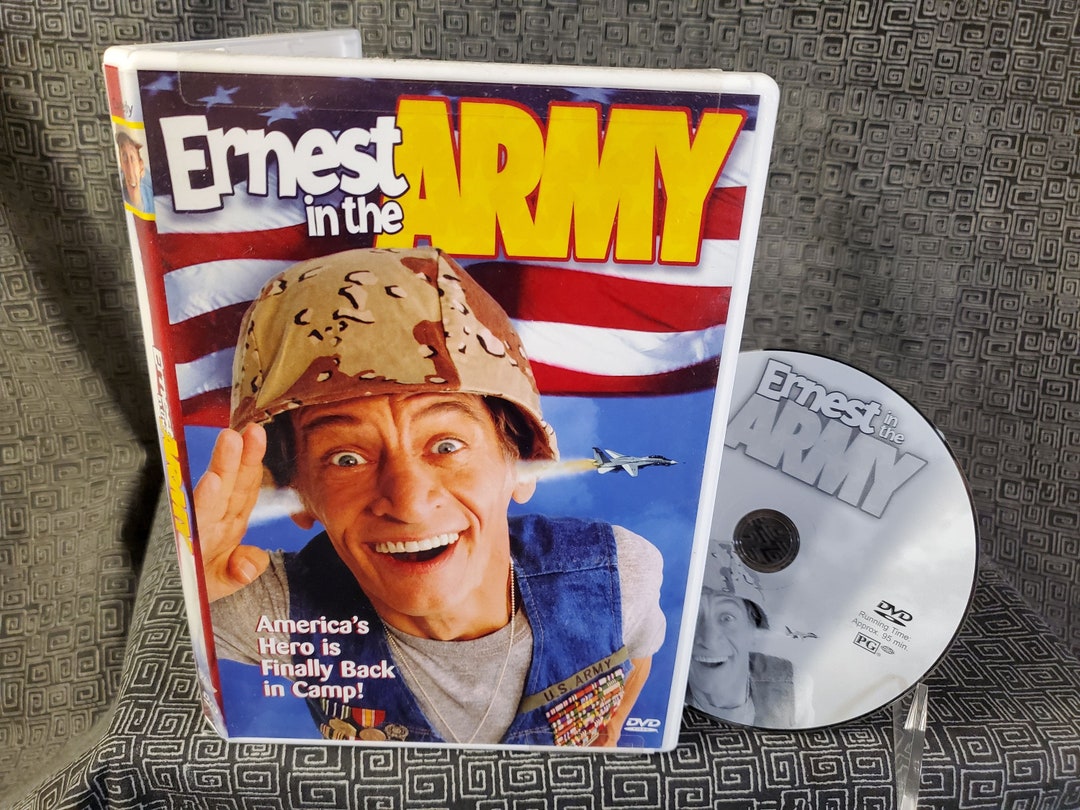Ernest in the ARMY Movie DVD Hey Vern - Jim Varney - Etsy