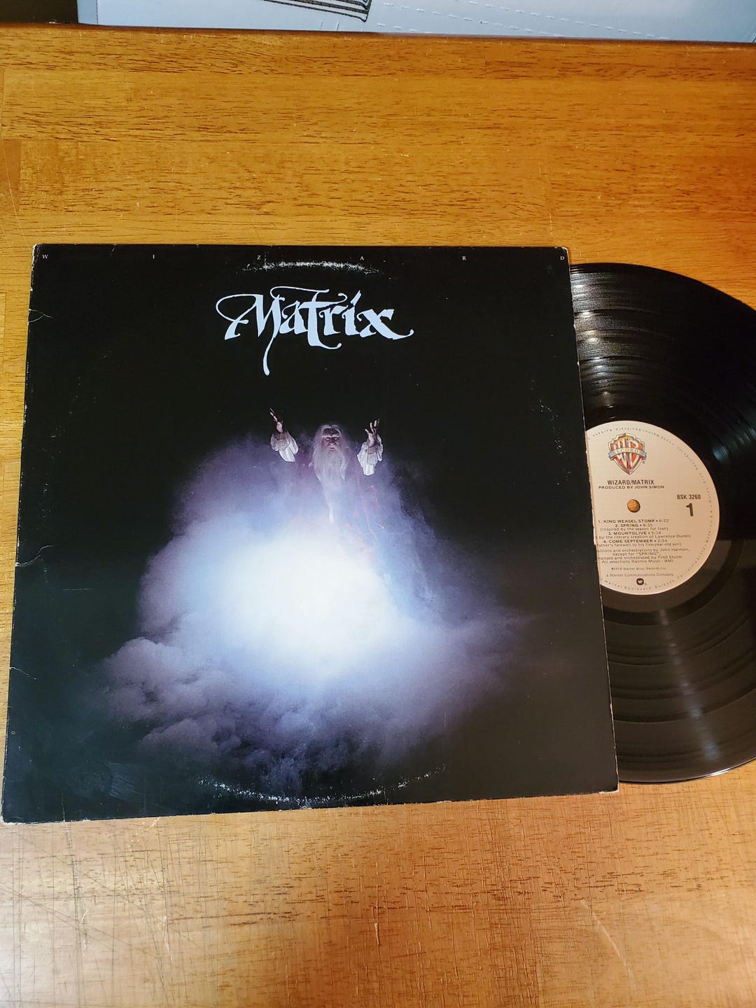Matrix Wizard Vinyl Record - Play Tested LP Album - Vg+ 1978 Prog Jazz ...
