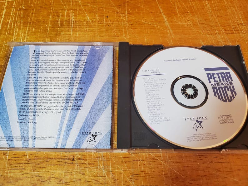 Petra CD - Means Rock - Christian Rock Music - CCM Band - 1989 - Etsy