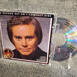 George Jones CD Best of Greatest Hits - Anniversary - 2 Albums on 1 ...