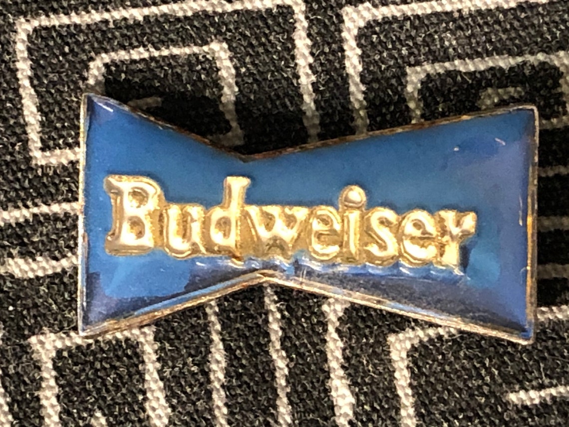 Budweiser Beer Enamel Pin Vintage Pin Budweiser Logo Pin - Etsy