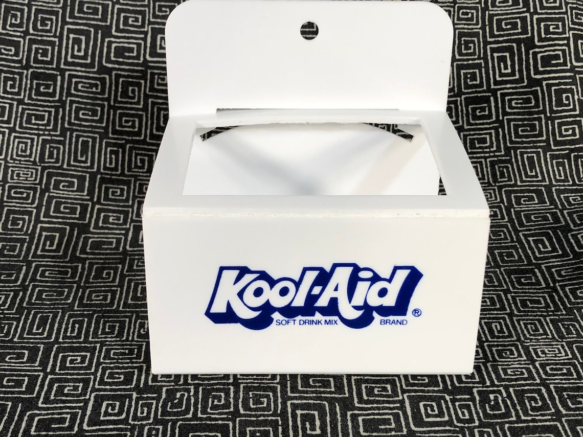 Kool-aid Packet Plastic Container Vintage Pre-folded - Etsy