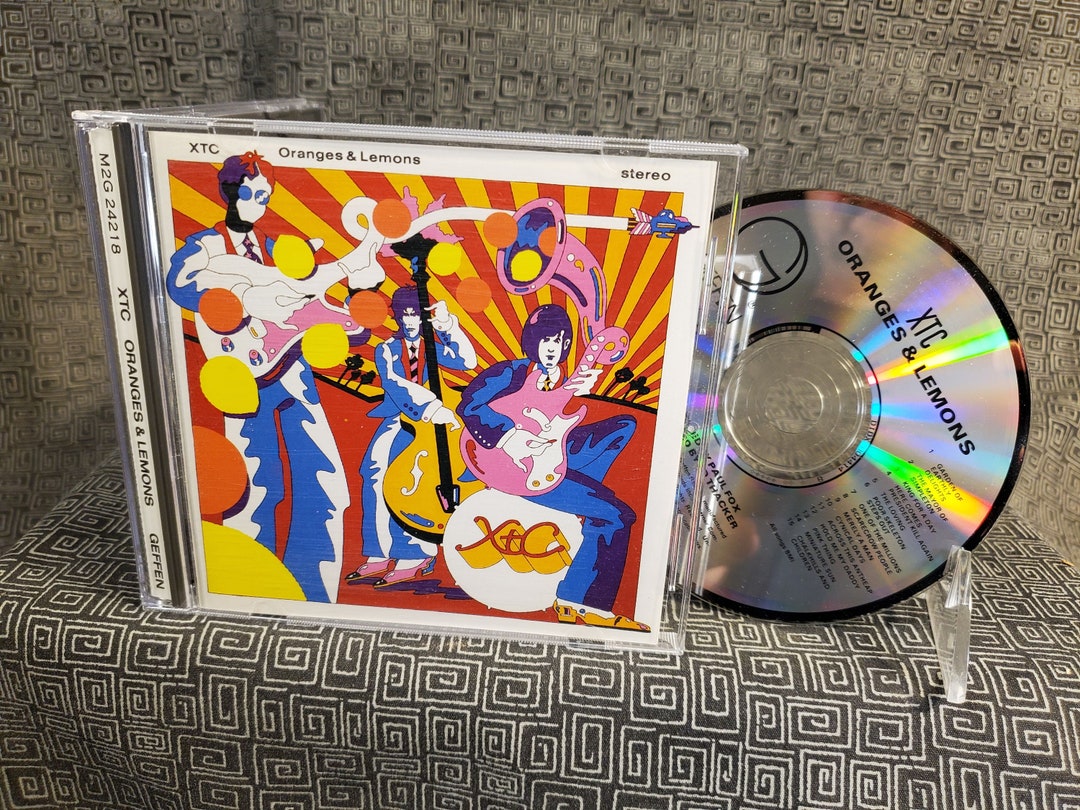 XTC CD Oranges and Lemons Post Punk Rock New Wave Legends - Etsy