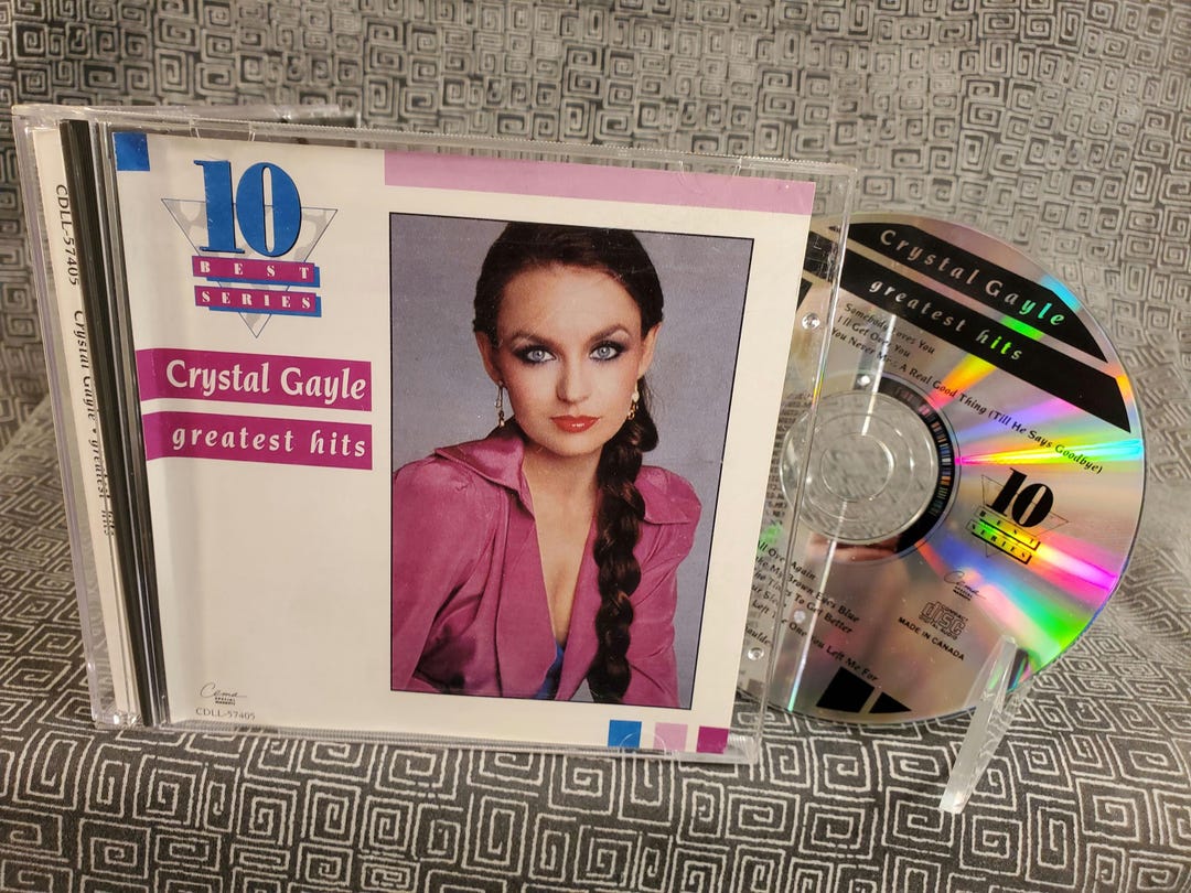 Crystal Gayle Greatest Hits CD - Female Country Music Legend - 10 Songs ...