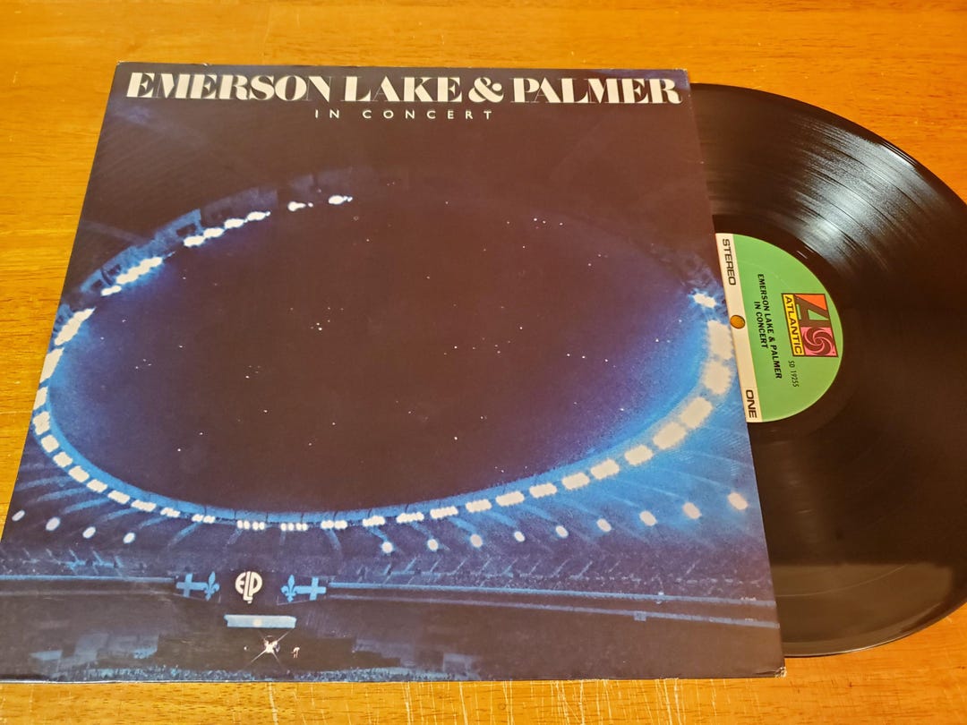 Emerson Lake and Palmer Vinyl Record - in Concert - Play Tested LP ...