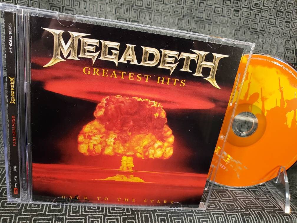 Megadeth Greatest Hits Album Cover