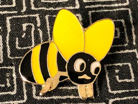 BUMBLE BEE Enamel Pin - Garden - Honey bee - Collecti… - Gem