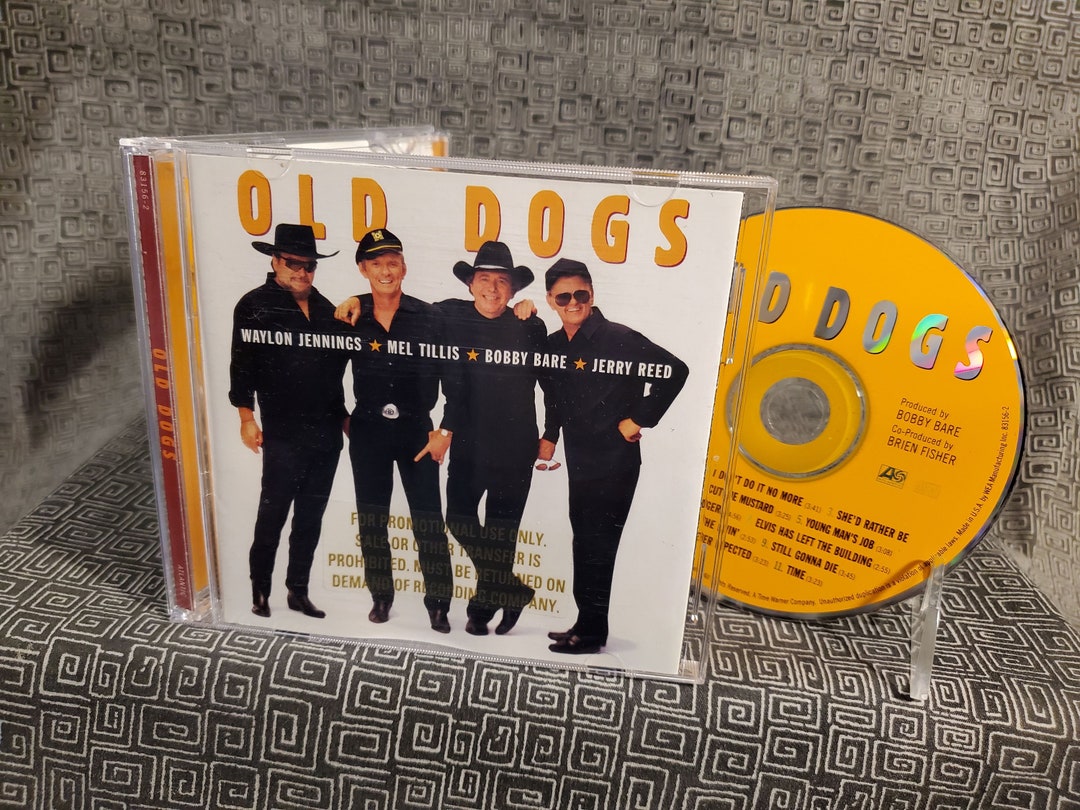 Old Dogs CD Outlaw Country Legends Waylon Jennings - Mel Tillis - Bobby ...