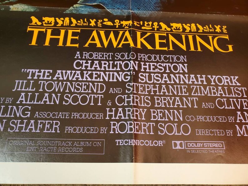 The Awakening Authentic Movie Poster Original Vintage - Etsy