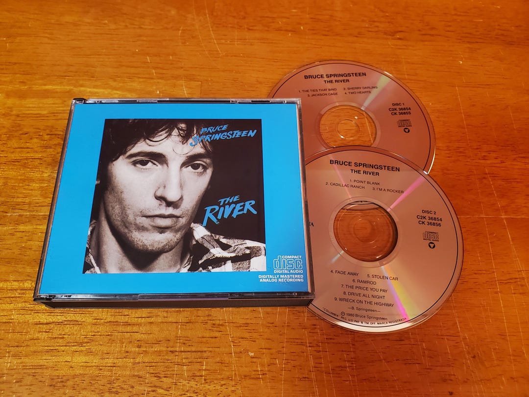 Bruce Springsteen CD the River - 2 Disc Set - Jumbo Case - Etsy