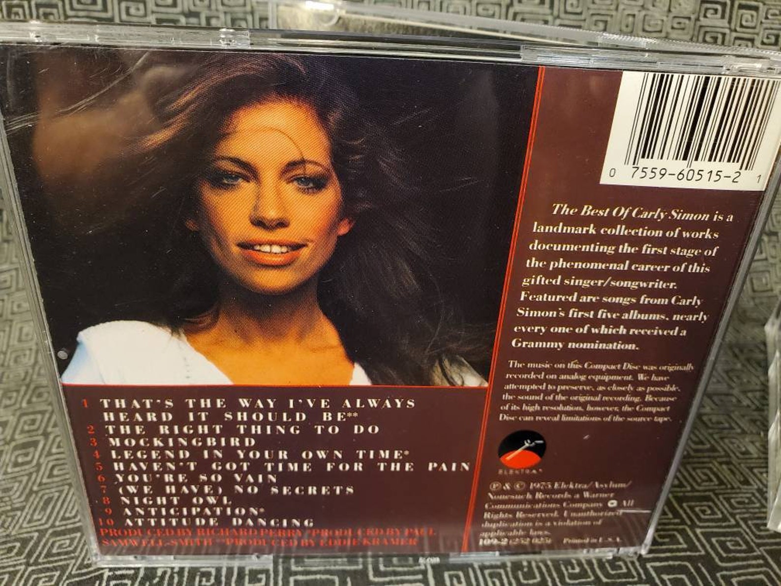 Carly Simon CD Best of Greatest Hits Anticipation - Etsy