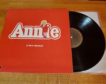 Annie Vinyl Record- "annie A New Musical" Original Movie Soundtrack ...