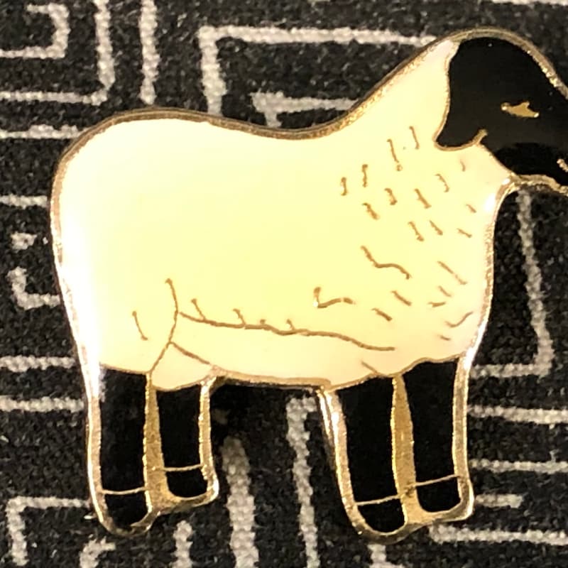 Sheep Pin - Etsy