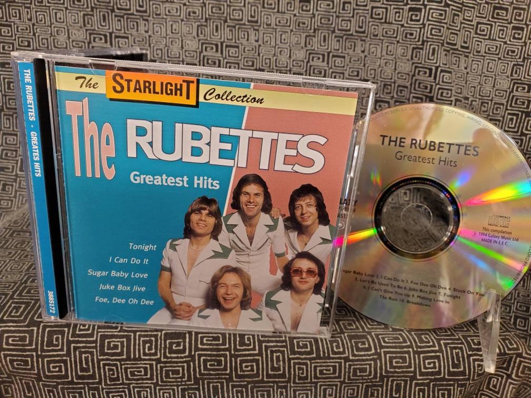 The Rubettes Greatest Hits CD 70's Glam Rock - Sugar Baby Love - 1994 ...