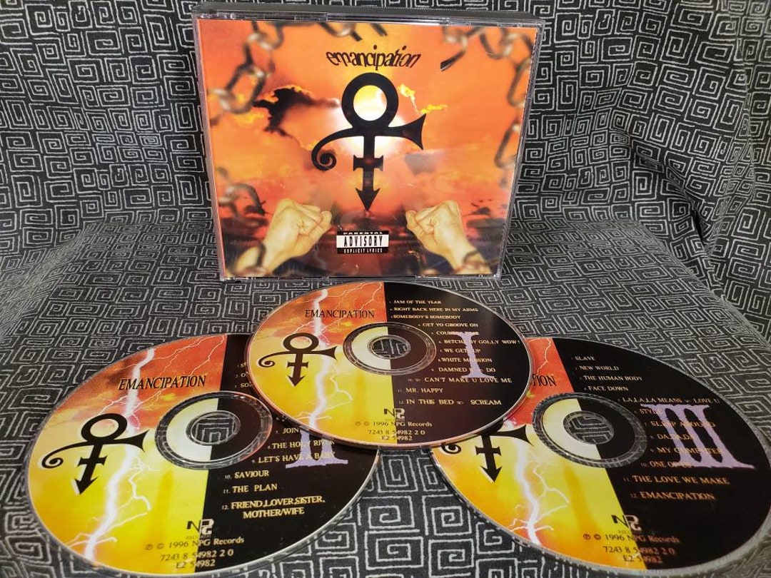 Prince 3 CD Set Emancipation 1996 - Etsy