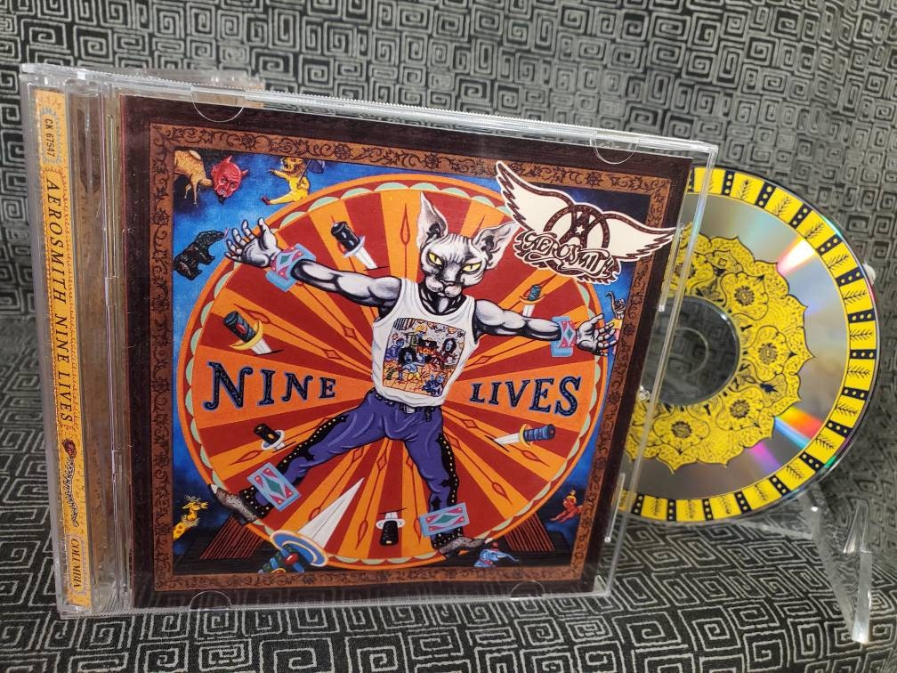 Aerosmith Nine Lives Artwork