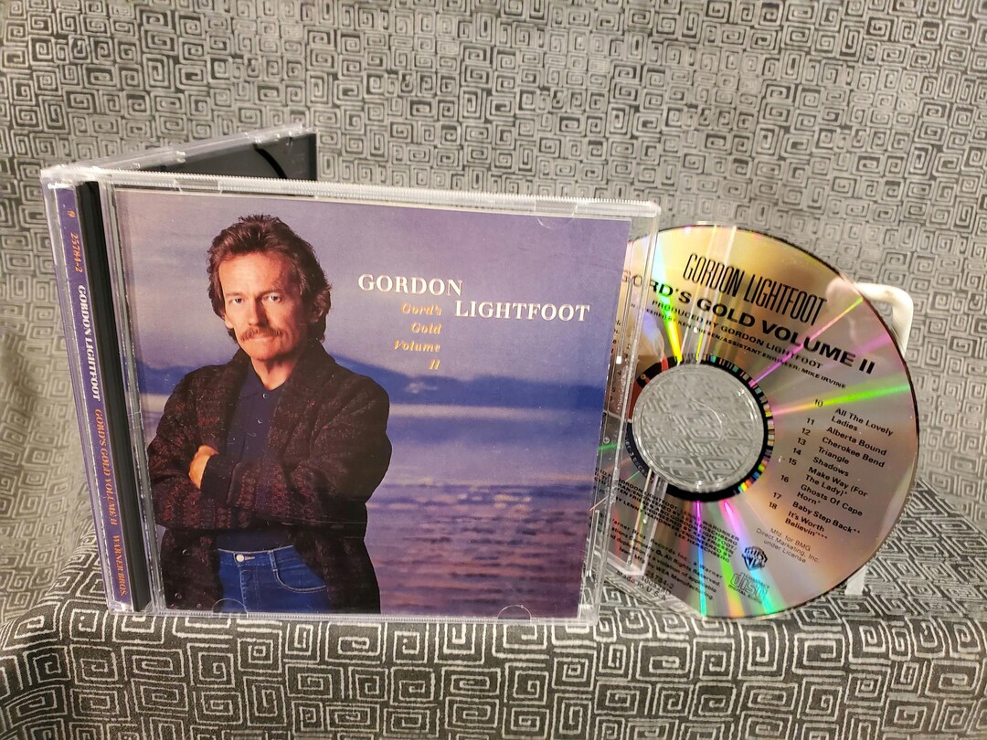 Gordon Lightfoot Greatest Hits Cd - Gord's Gold Volume 2 -- Canadian ...