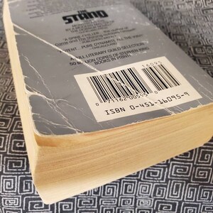 Stephen King THE STAND Paperback Book 1980 Gift for Horror - Etsy